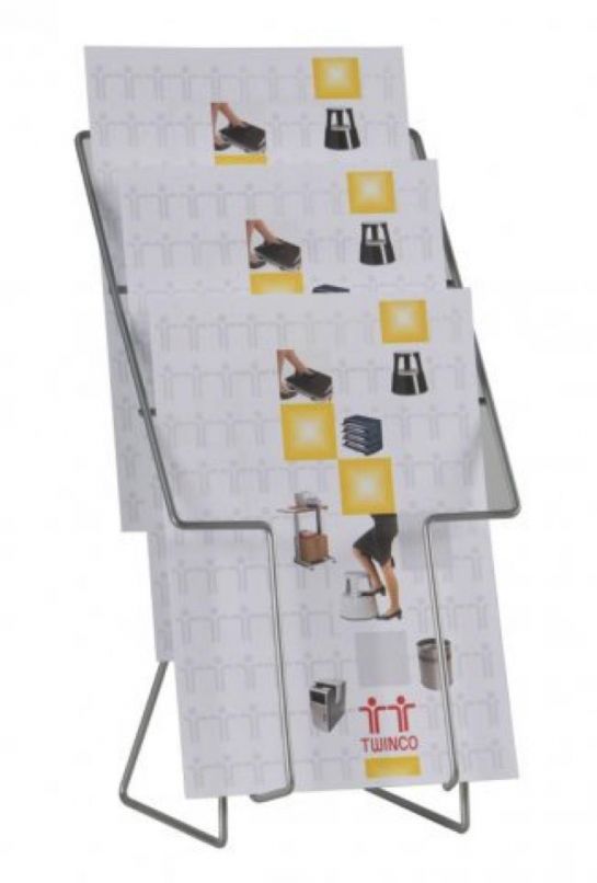 TWIN Agenda. Folder houder A4. 3-vaks. Tafelmodel